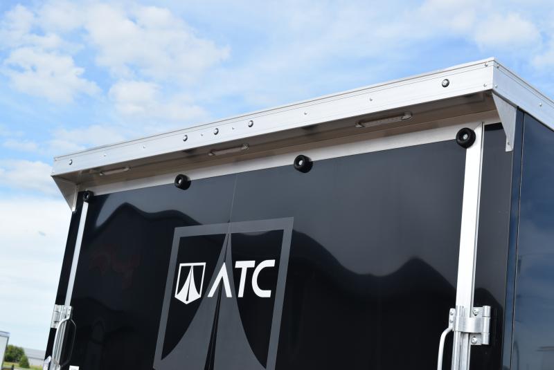 ATC 8.5x24' ROM 300 CAR HAULER w/ PREMIUM ESCAPE DOOR | Custom Enclosed ...