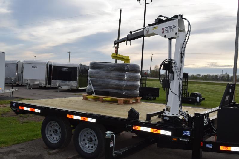 NATION 12' ATL100 EQUIPMENT CRANE TRAILER in Schoolcraft, MI | Trailer ...