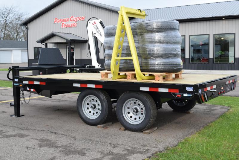 NATION 12' ATL100 EQUIPMENT CRANE TRAILER in Schoolcraft, MI | Trailer ...