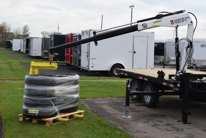 NATION 12' ATL100 EQUIPMENT CRANE TRAILER | Custom Enclosed and Open ...