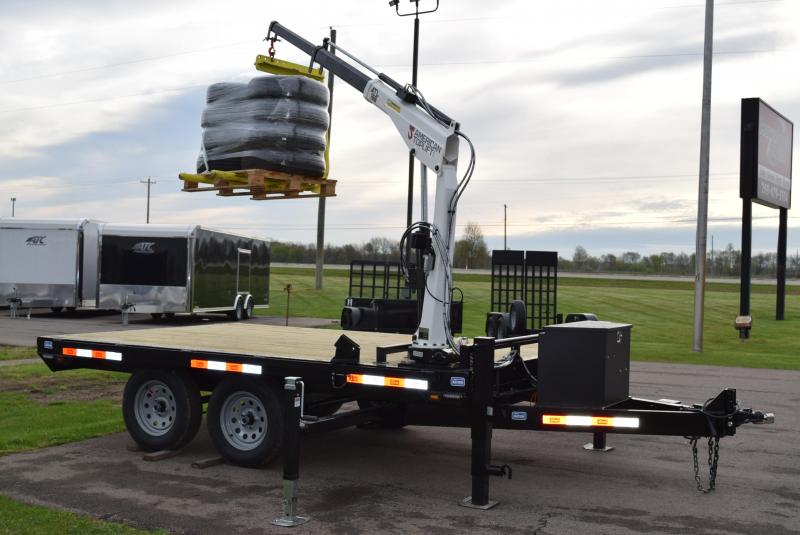 NATION 12' ATL100 EQUIPMENT CRANE TRAILER | Custom Enclosed and Open ...