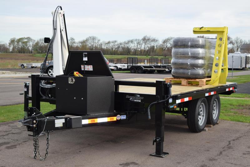 NATION 12' ATL100 EQUIPMENT CRANE TRAILER | Custom Enclosed and Open ...