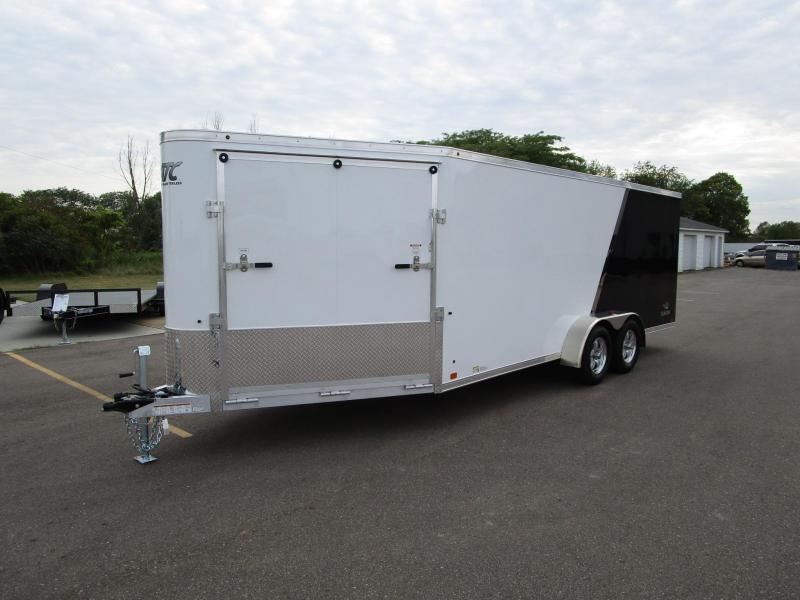 2020 RAVEN 24' ENCLOSED SNOWMOBILE/UTV TRAILER w/SNOW PACKAGE in ...