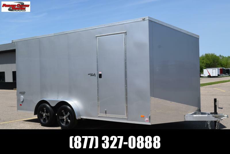 BRAVO 7.5x16 SILVER STAR ALUMINUM CARGO TRAILER | Custom Enclosed and ...