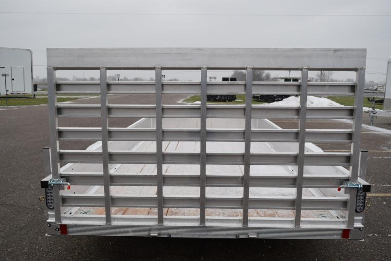 SPORT HAVEN 7x14 OPEN UTILITY TRAILER W/ HD REAR RAMP GATE, ATP SIDES ...