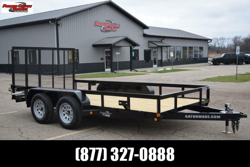 GATORMADE 82"X14' OPEN LANDSCAPE TRAILER | Custom Enclosed and Open ...
