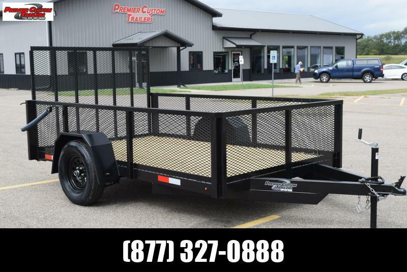 BND 6x10 UTILITY TRAILER w/ 24" MESH SIDES | Custom Enclosed and Open ...