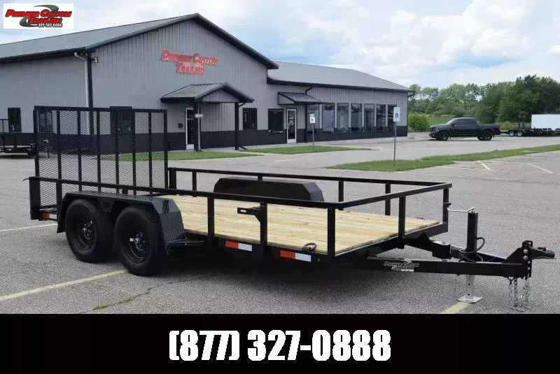 BND 7x14' LANDSCAPE UTILITY TRAILER | Custom Enclosed and Open Trailers