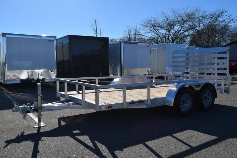 SPORT HAVEN 7x14 OPEN UTILITY TRAILER W/ HD REAR RAMP GATE in ...