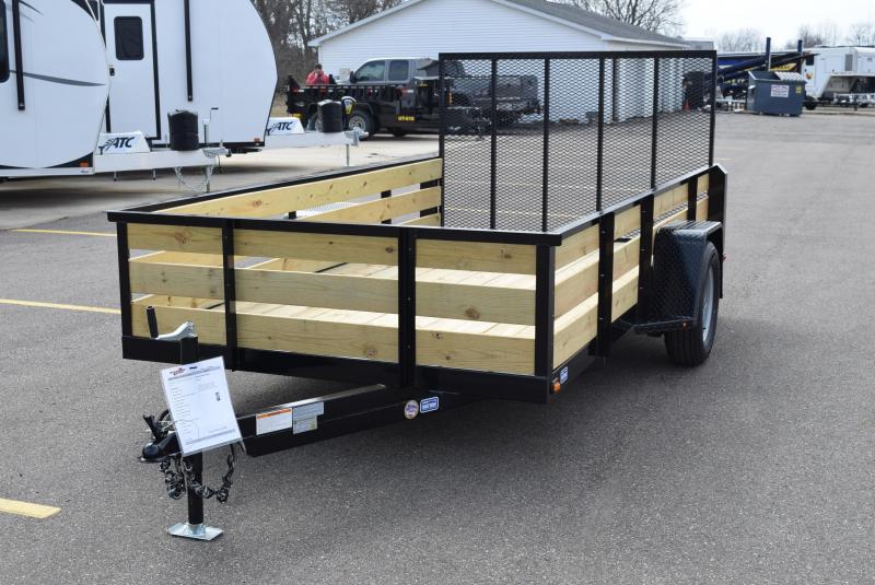 2020 NATION 6'4"x10 FIXED SIDE OPEN UTILITY TRAILER | Custom Enclosed ...