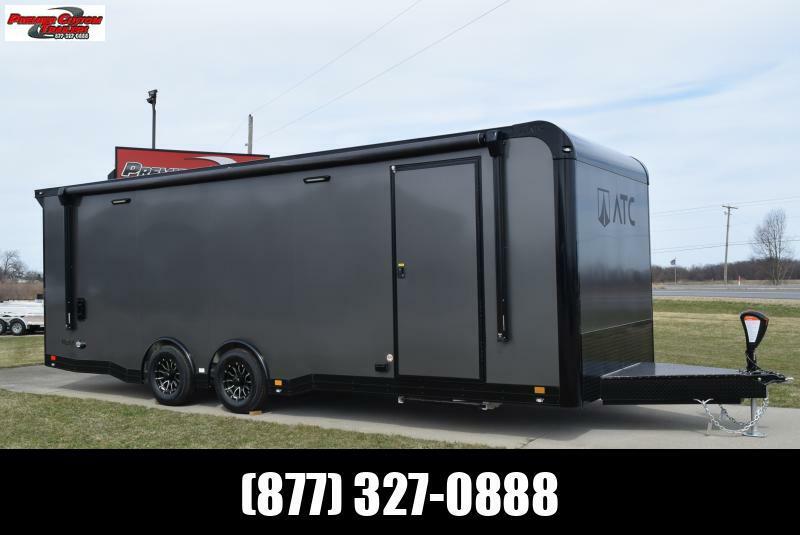 ATC 8.5x24 ROM 550 PREMIER RACE TRAILER | Custom Enclosed and Open Trailers