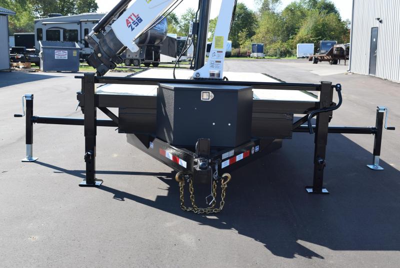 NATION 20' ATL-250 EQUIPMENT CRANE TRAILER | Custom Enclosed and Open ...
