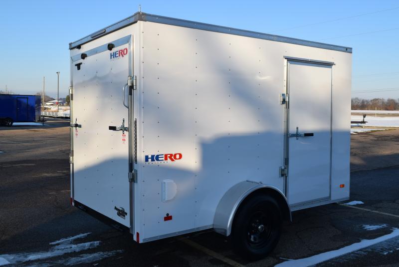 BRAVO HERO 6x10 ENCLOSED CARGO TRAILER in Schoolcraft, MI | Trailer Trader