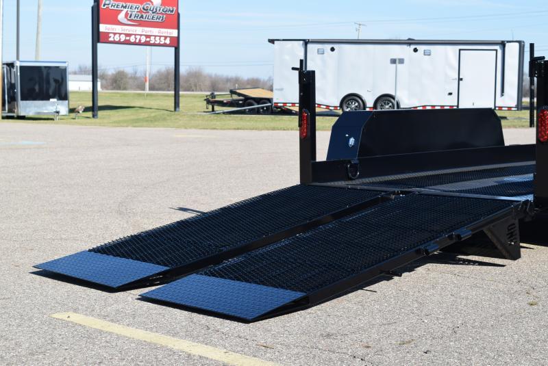 BND 5x10 SCISSOR LIFT TRAILER w/ 5200LB AXLES | Custom Enclosed and Open Trailers