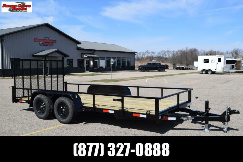 BND 7x16' LANDSCAPE UTILITY TRAILER | Custom Enclosed and Open Trailers