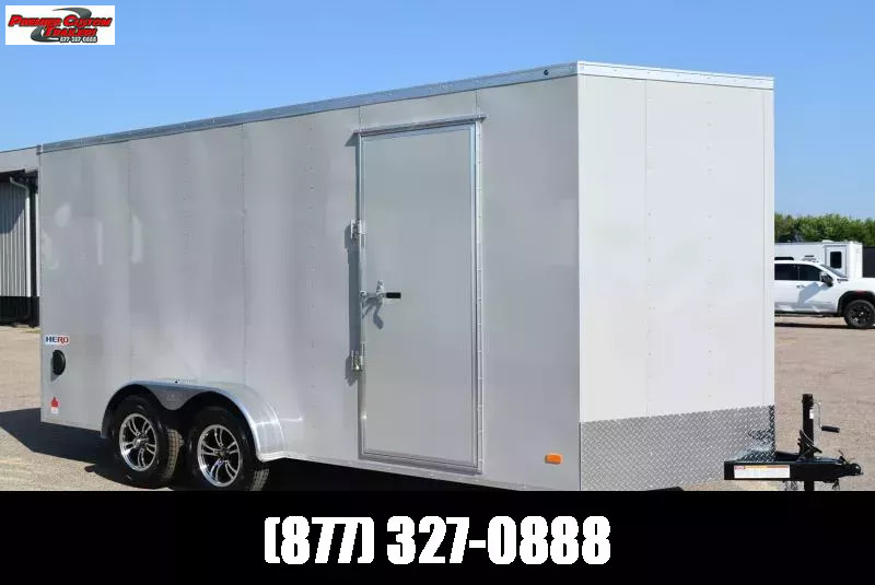 BRAVO HERO 7x16 ENCLOSED CARGO TRAILER in Schoolcraft, MI | Trailer Trader