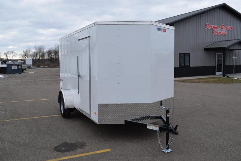 2020 BRAVO HERO 6x12 ENCLOSED CARGO TRAILER in Schoolcraft, MI ...