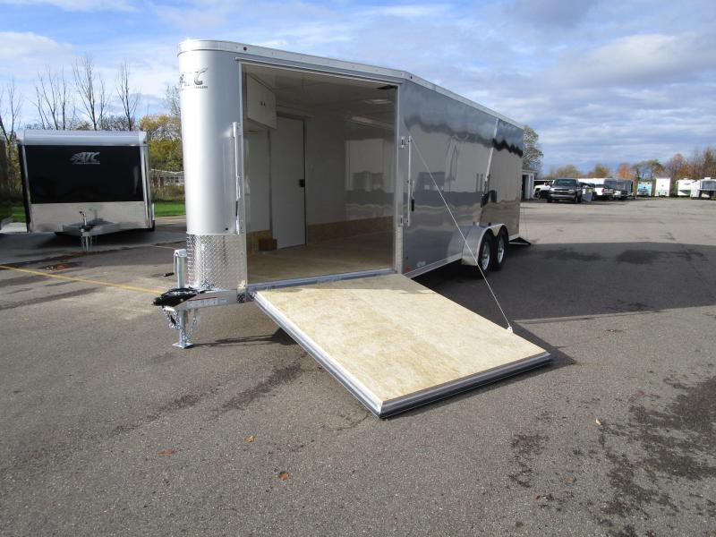 2020 ATC RAVEN 24' ENCLOSED SNOWMOBILE/UTV TRAILER w/ GT SNOW PACKAGE ...