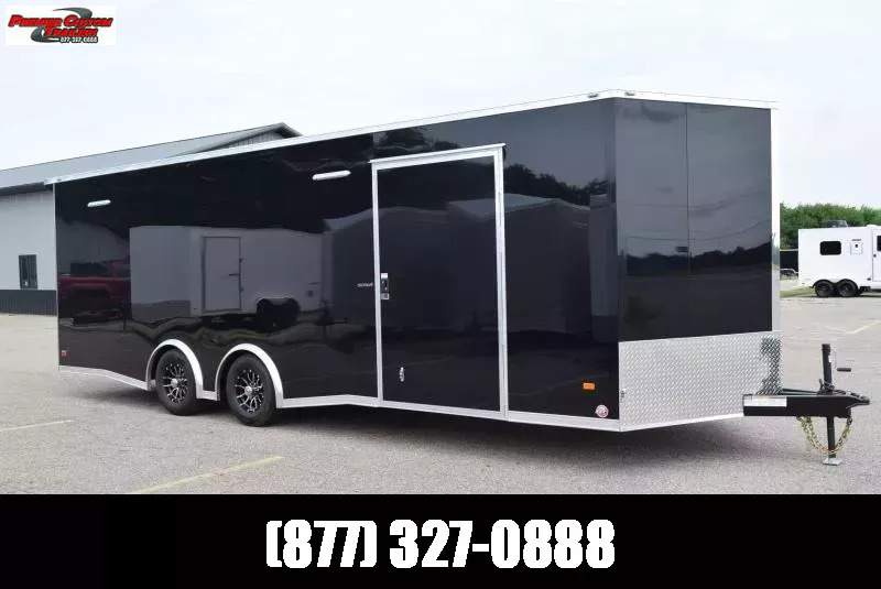 BRAVO 8.5x24 SCOUT PERFORMANCE ENCLOSED RACE TRAILER | Custom Enclosed ...