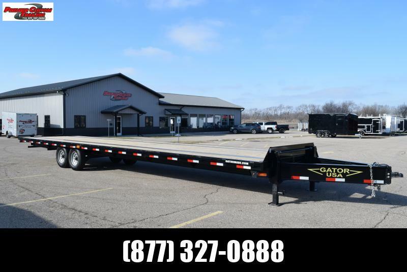 PRE-OWNED 2023 GATORMADE 35' PINTLE 14K DECKOVER EQUIPMENT TRAILER in ...