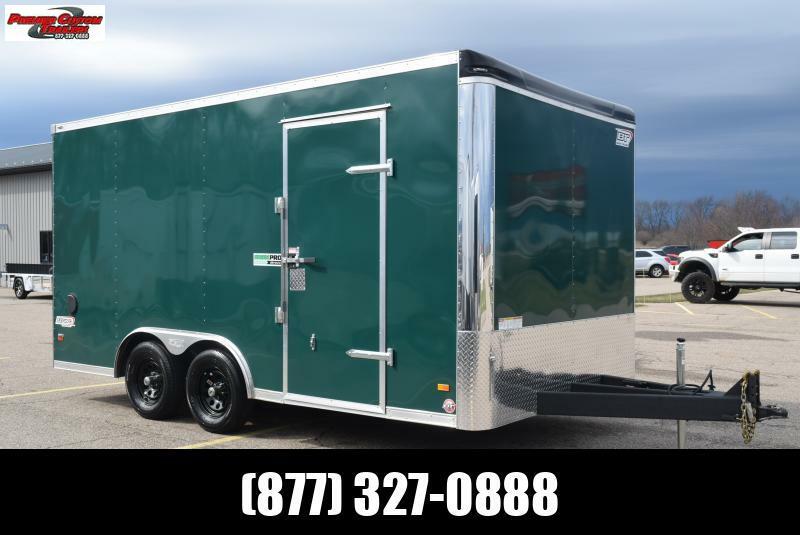 BRAVO STAR 8.5x16 GREENPRO ENCLOSED LANDSCAPE CARGO TRAILER | Custom ...