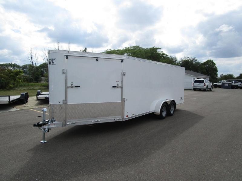 2020 RAVEN 24' ENCLOSED SNOWMOBILE/UTV TRAILER | Custom Enclosed and ...