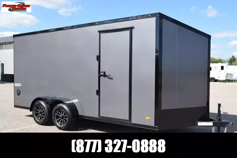 BRAVO HERO 6x12 ENCLOSED CARGO TRAILER - POLYCOR .080 EXTERIOR | Custom ...
