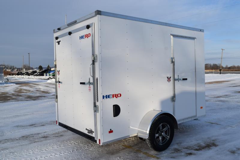 BRAVO HERO 6x10 ENCLOSED CARGO TRAILER in Schoolcraft, MI | Trailer Trader