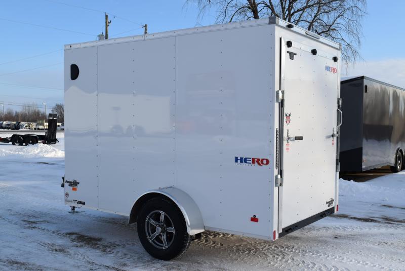 BRAVO HERO 6x10 ENCLOSED CARGO TRAILER in Schoolcraft, MI | Trailer Trader