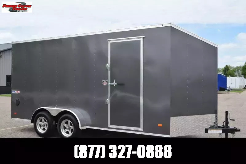 BRAVO HERO 7x16 ENCLOSED CARGO TRAILER in Schoolcraft, MI | Trailer Trader