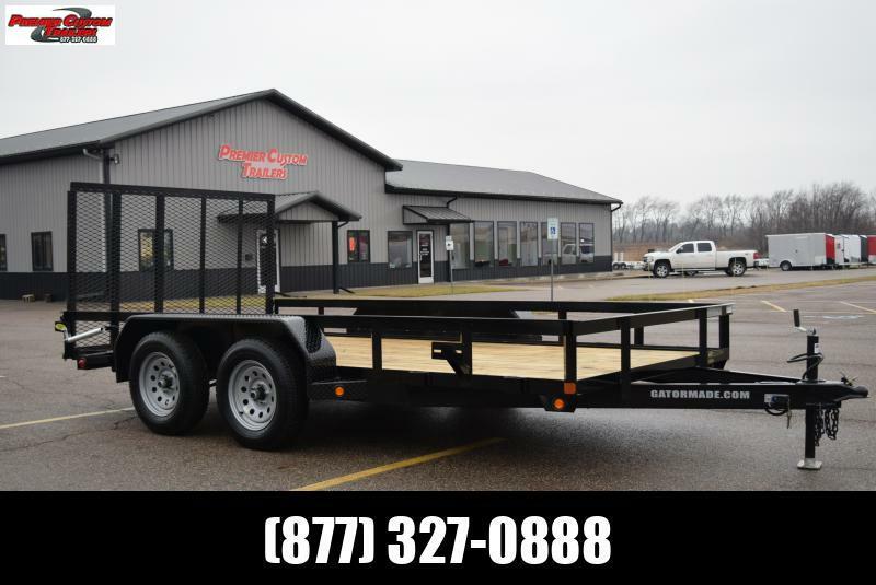 GATORMADE 82"X14' OPEN LANDSCAPE TRAILER | Custom Enclosed and Open ...