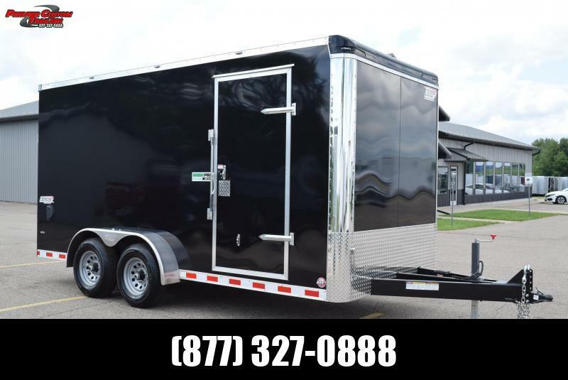 BRAVO STAR 7x16 GREENPRO ENCLOSED LANDSCAPE CARGO TRAILER | Custom ...