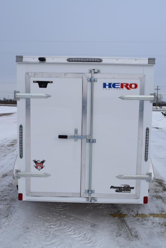BRAVO HERO 5x8 ENCLOSED CARGO TRAILER in Schoolcraft, MI | Trailer Trader