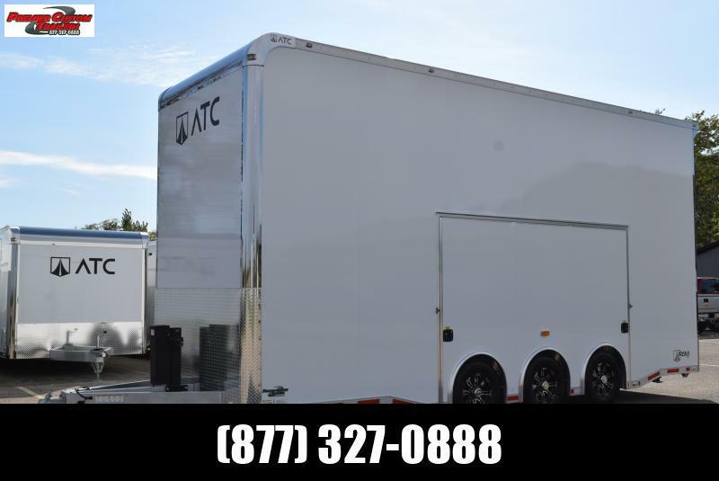 ATC 8.5x24' ROM 800 STACKER RACE HAULER | Custom Enclosed and Open Trailers