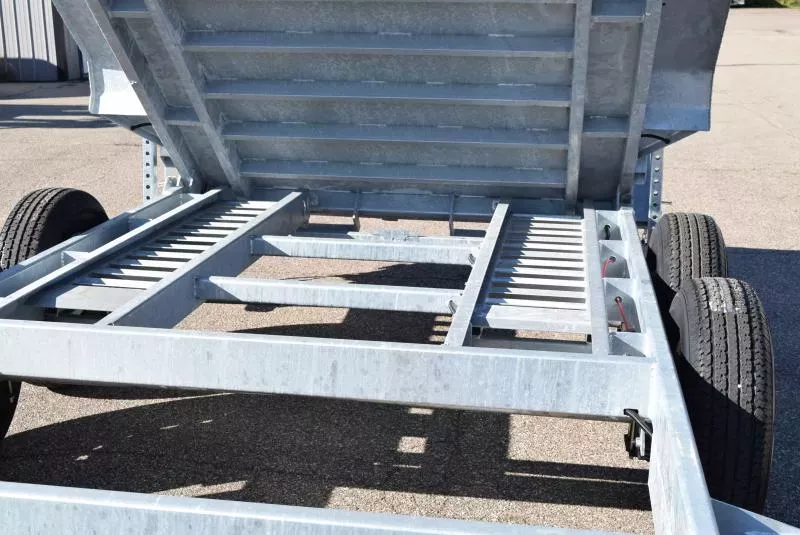 BND 7x14 14K GALVANIZED DUMP TRAILER in Schoolcraft, MI | Trailer Trader