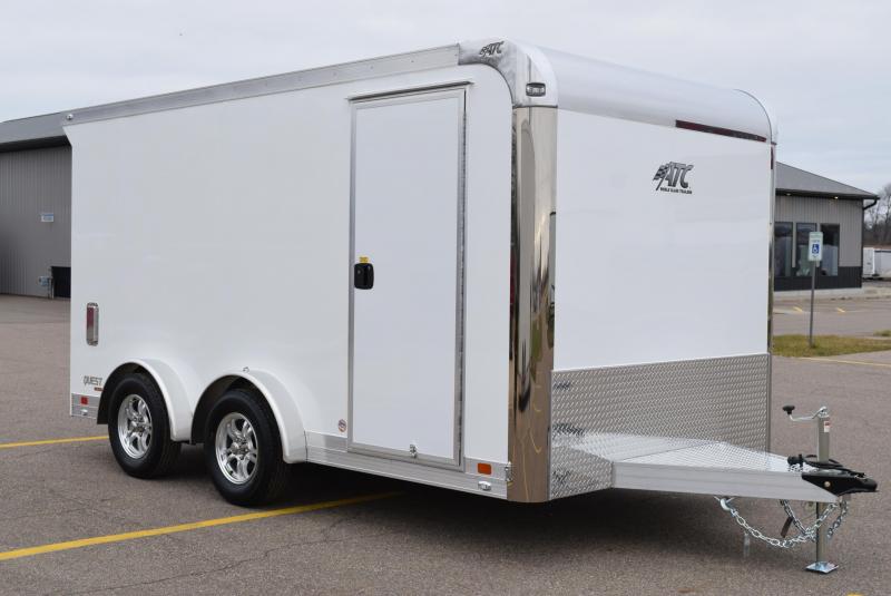 ATC 7.5x14 QUEST MC300 ENCLOSED MOTORCYCLE TRAILER | Custom Enclosed ...