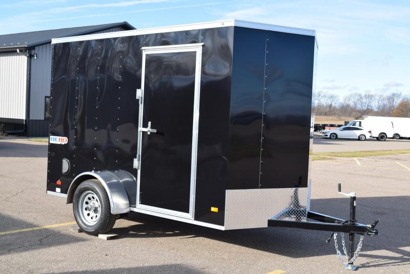 BRAVO HERO 6x10 ENCLOSED CARGO TRAILER in Schoolcraft, MI | Trailer Trader
