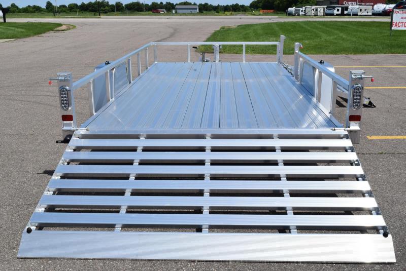 SPORT HAVEN 7x14 DELUXE SERIES UTILITY TRAILER W/ SIDE RAMP in ...