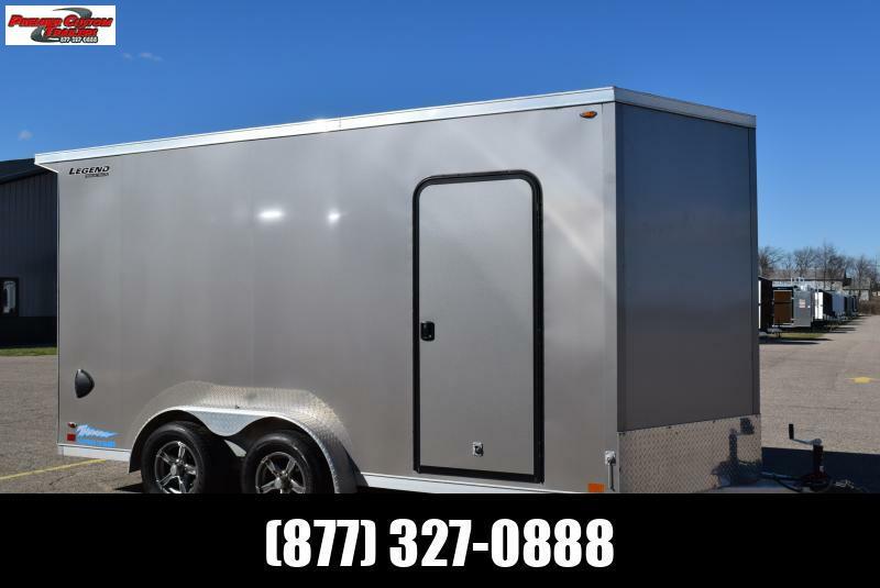 PRE-OWNED 2022 LEGEND 7.5x16 THUNDER ALUMINUM CARGO TRAILER in ...