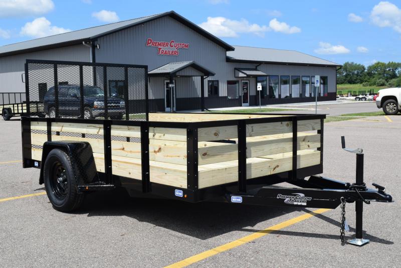 2020 NATION 6'4"x10 FIXED SIDE OPEN UTILITY TRAILER | Custom Enclosed ...