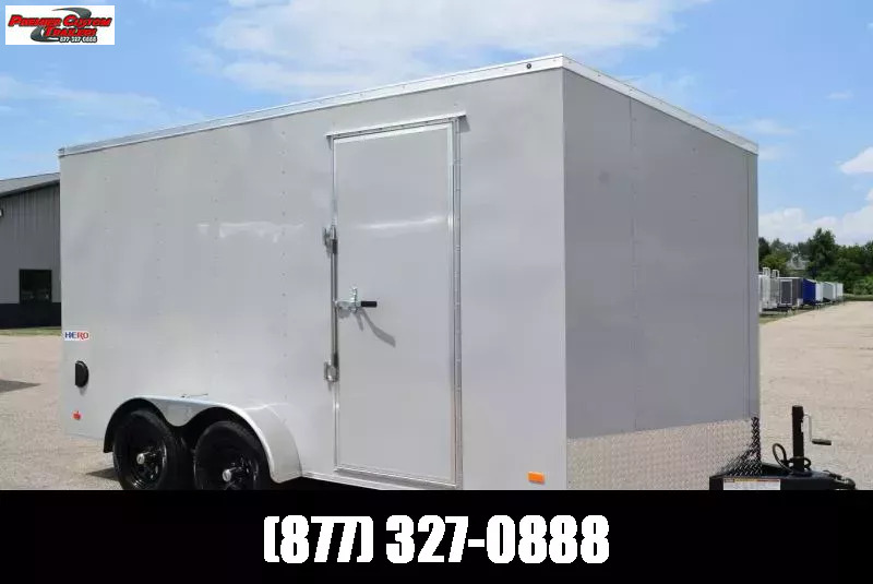 BRAVO HERO 7x14 ENCLOSED CARGO TRAILER in Schoolcraft, MI | Trailer Trader