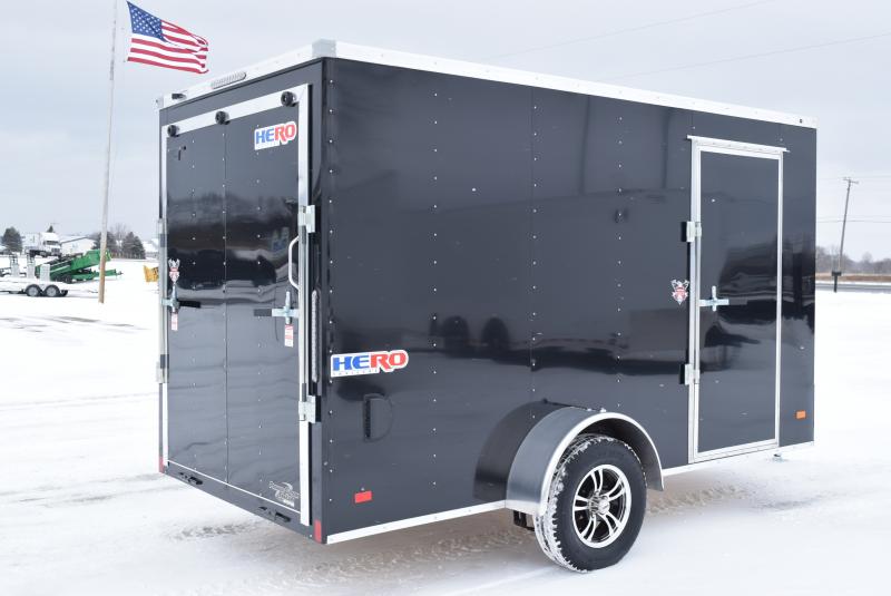 BRAVO HERO 6x12 ENCLOSED CARGO TRAILER in Schoolcraft, MI | Trailer Trader