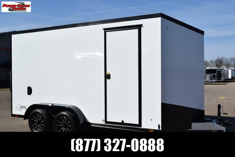 ATC 7x14 STO 400 ALUMINUM CARGO TRAILER | Custom Enclosed and Open Trailers