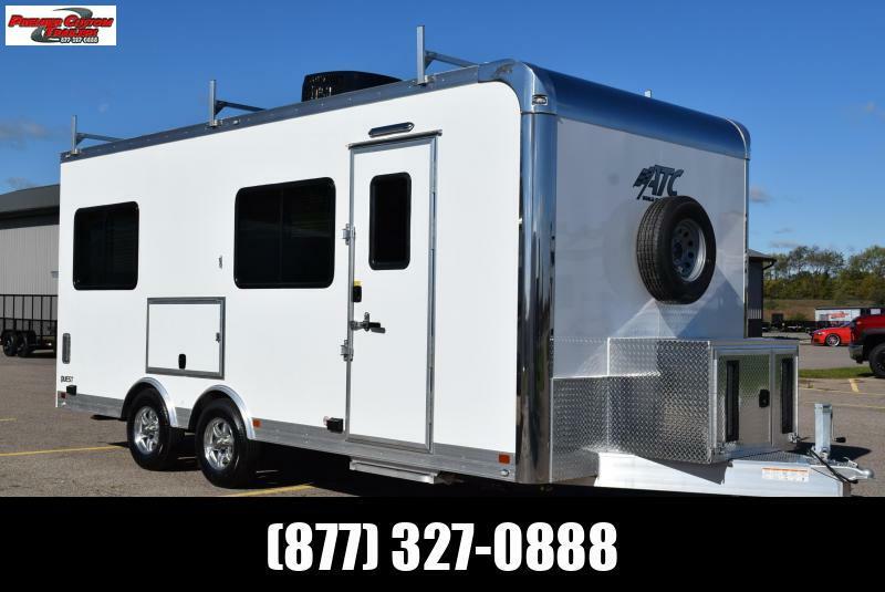 ATC 20' QUEST MOBILE OFFICE TRAILER w/ BATHROOM PACKAGE in Schoolcraft ...