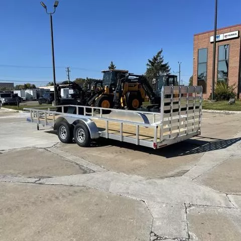 2025 Mission Trailers Wood Deck 2.0 Open Landscape MLS6.5X20-2.0 in ...