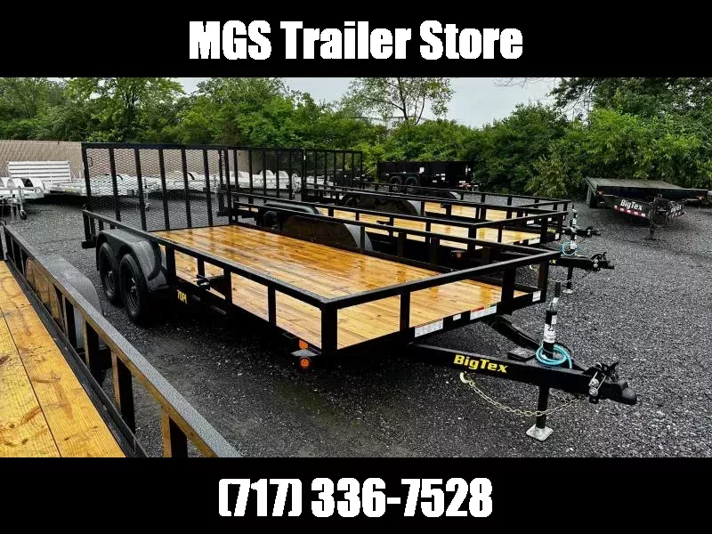 2026 Big Tex Trailers 70PI-18 (83"x18') 7K Tandem Axle Utility Trailer ...