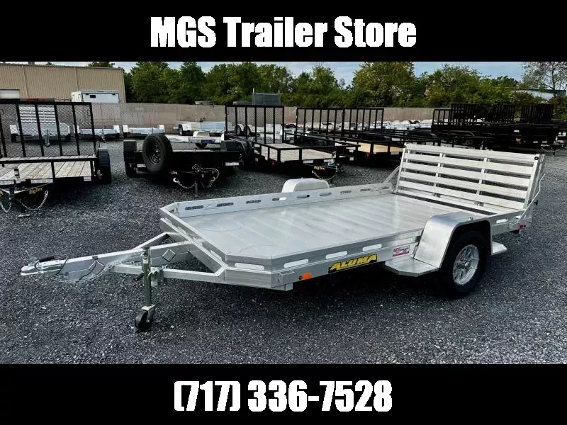 2026 Aluma 7712H-BT (77"x12') 3K Aluminum Utility Trailer in Denver, PA ...