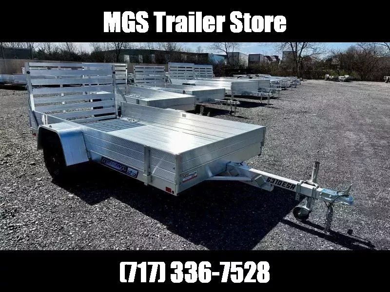 2026 Aluma 6310ESA-S-TG (63"x10') Single Axle Aluminum Utility Trailer ...