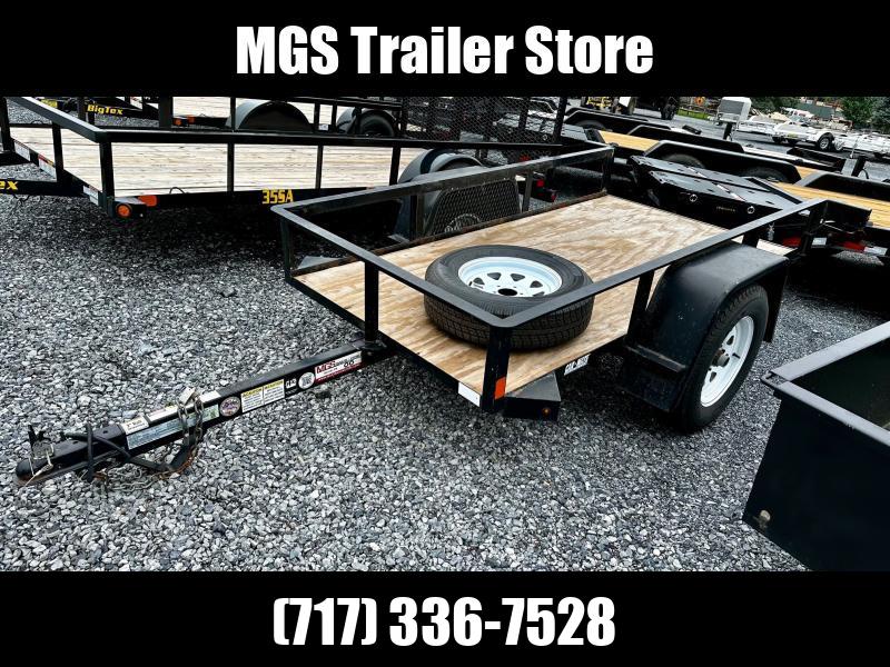 2014 Car Mate Trailers CM408A-T (4'x8') Single Axle Tilt Bed Utility ...