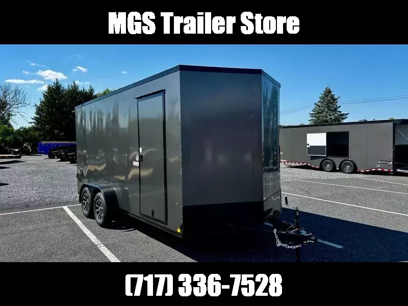 2026 Cargo Express (7'x16') V-nose Blackout Cargo / Enclosed Trailer in ...